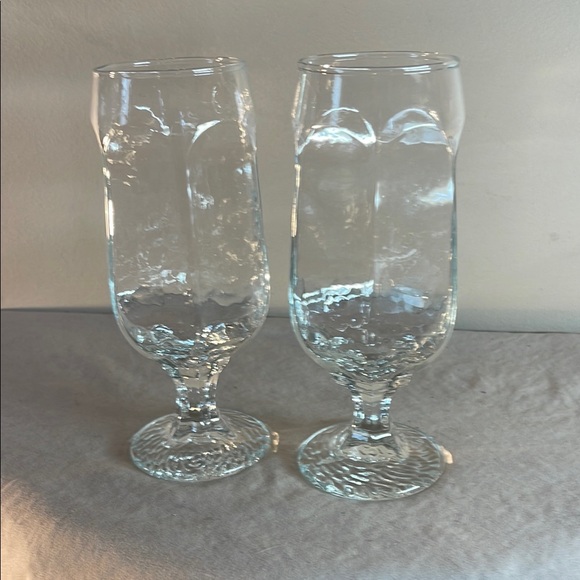 Libbey | Dining | 2 Libbey Chivalry 2 Oz Beer Glasses Beverage Clear ...